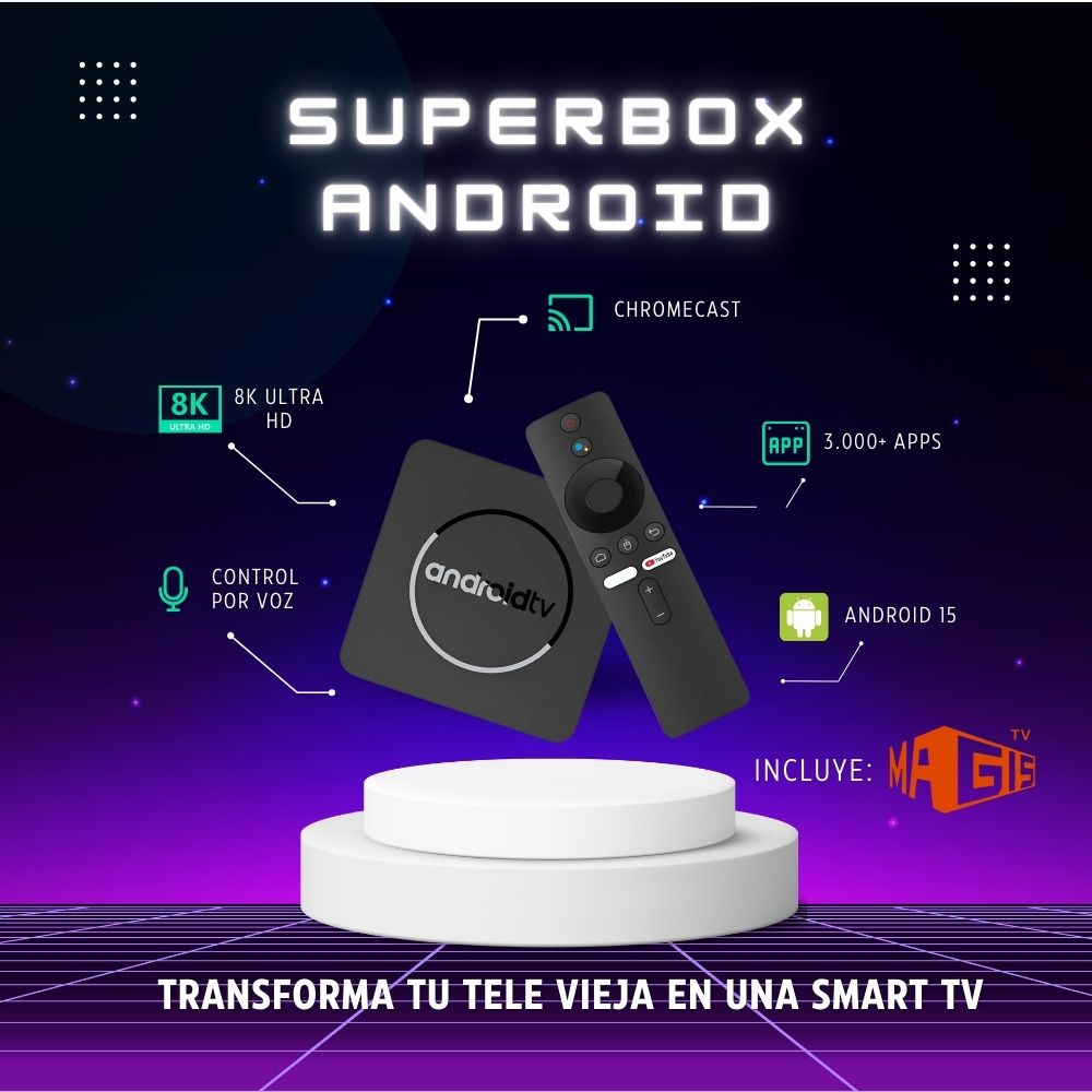 SuperBox Android 8k Ultra HD – homio